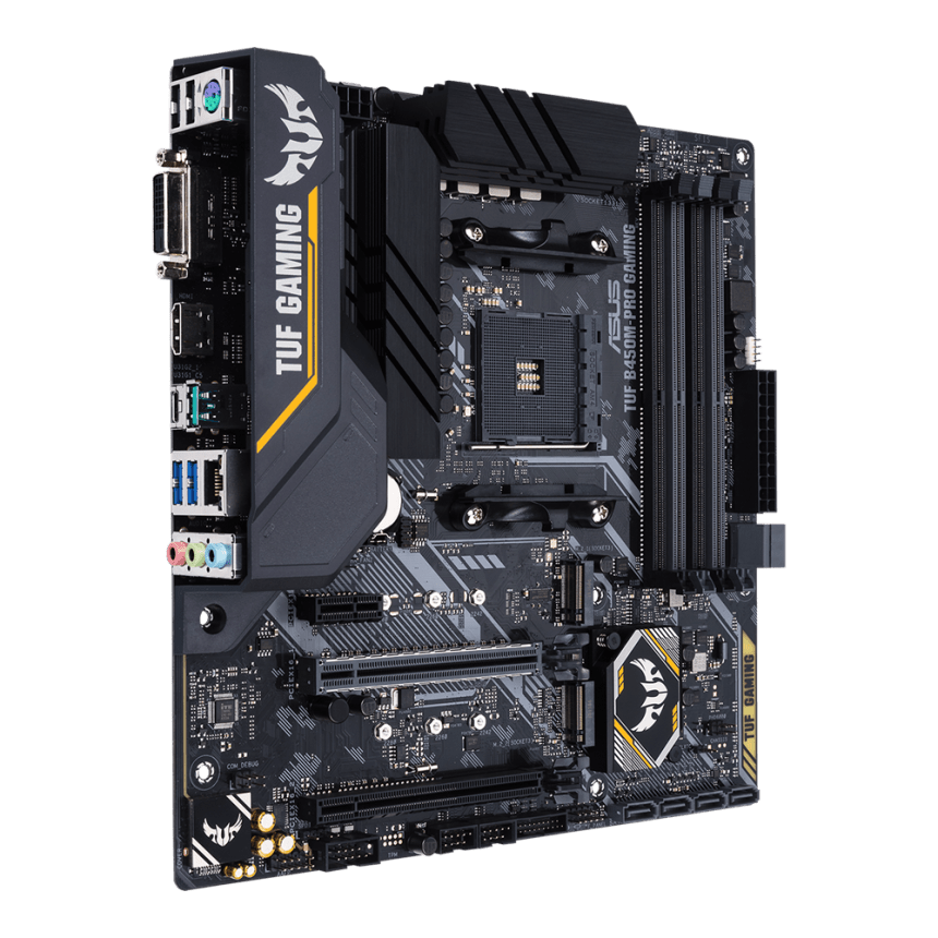 - ASUS TUF B450M-PRO GAMING